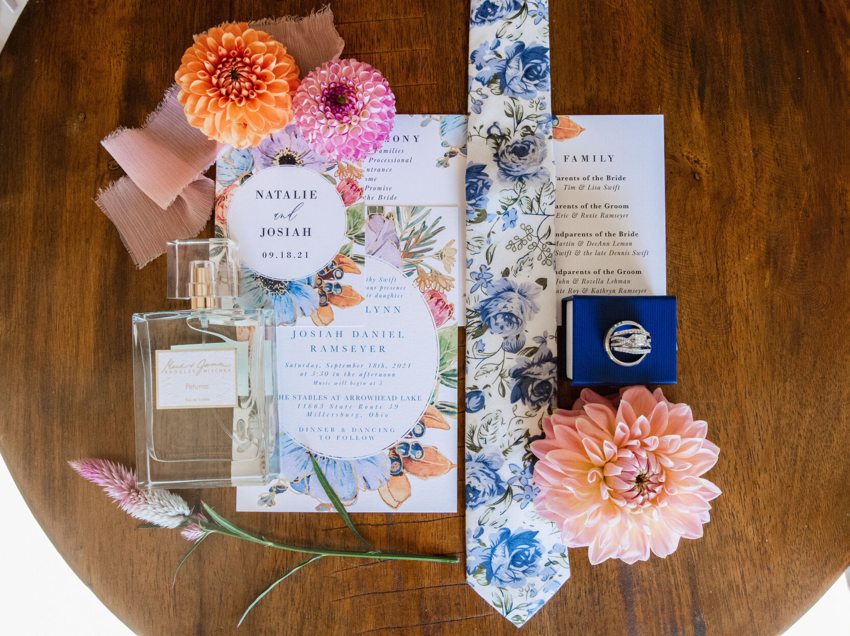 Truly Inspired Paper Co. Wedding Invitation Samples